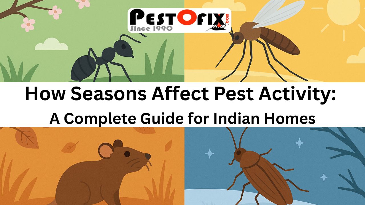 How Seasons Affect Pest Activity: A Complete Guide for Indian Homes